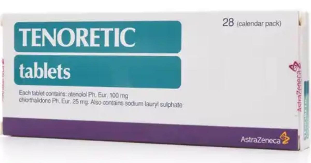 Tenoretic 100mg Tablets, 28 Tablets - Asset Pharmacy